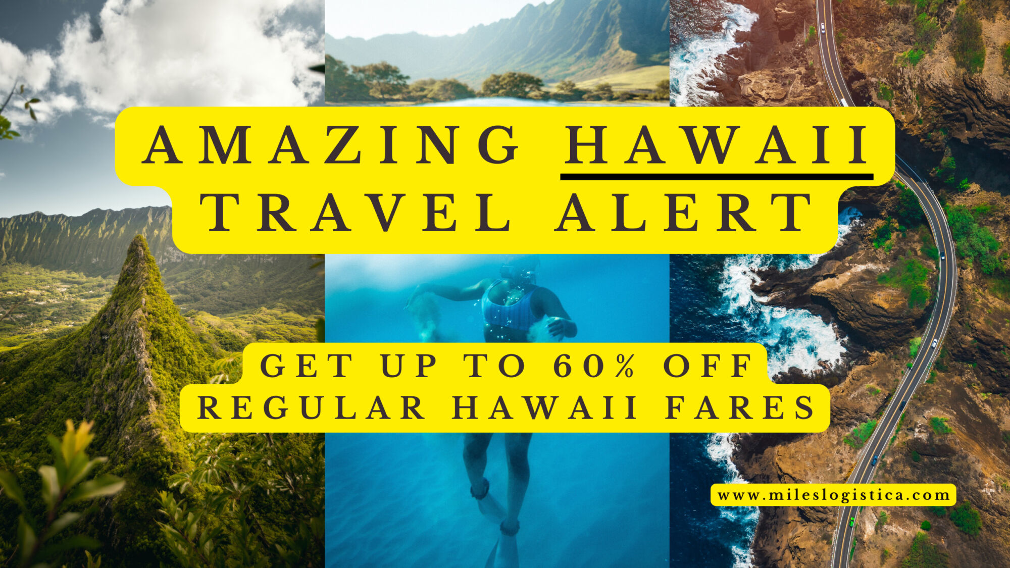 Amazing Hawaii Travel Alert: Get Up To 60% Off Regular Hawaii Fares ...